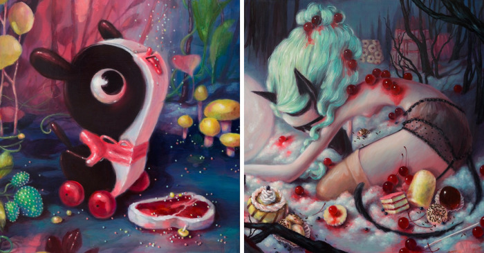 Artist Shows That Real Life Is Not A Fairy Tale Through Her Surreal ...