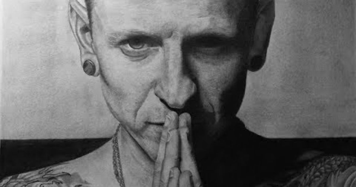 My Tribute Drawing To Chester Bennington | Bored Panda