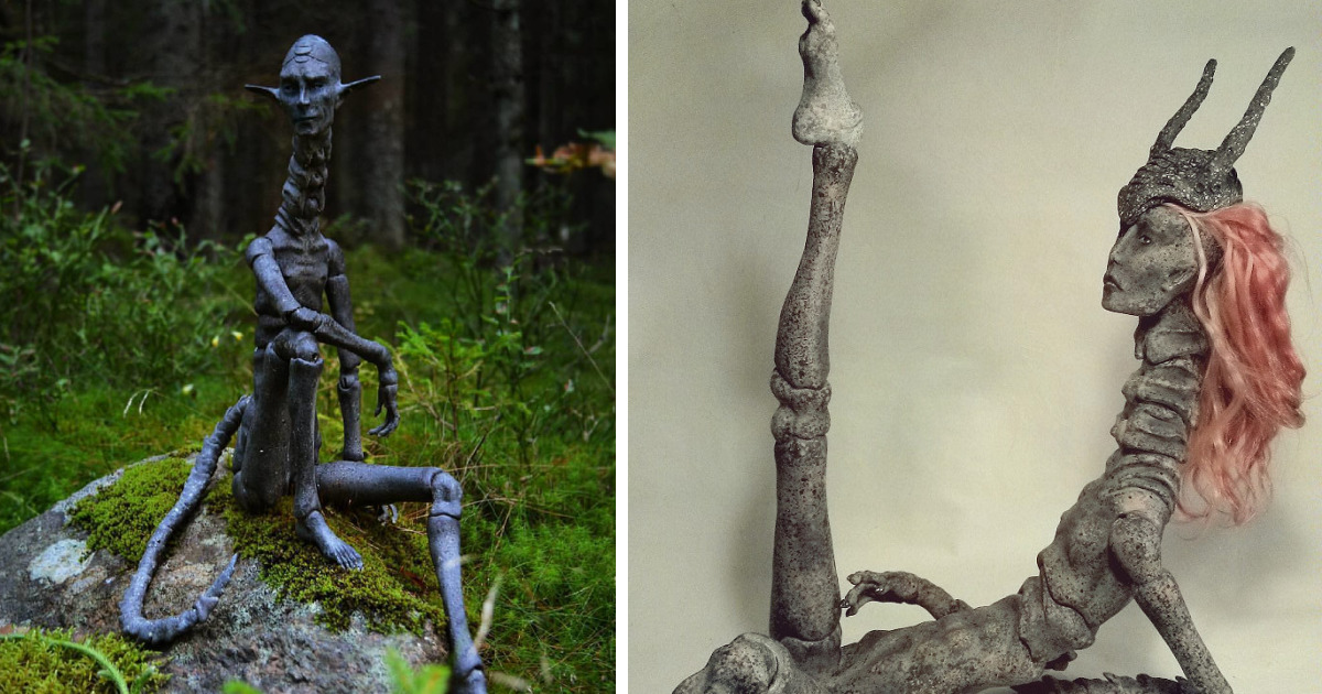 Handmade Mystical Creatures: Bone Dragons | Bored Panda