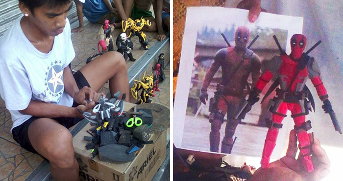 Filipino Man Turns Old Flip Flops Into Action Figures, And The Result ...