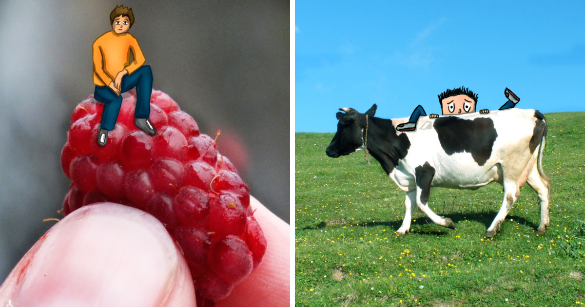 I Draw Tiny Characters On Photos