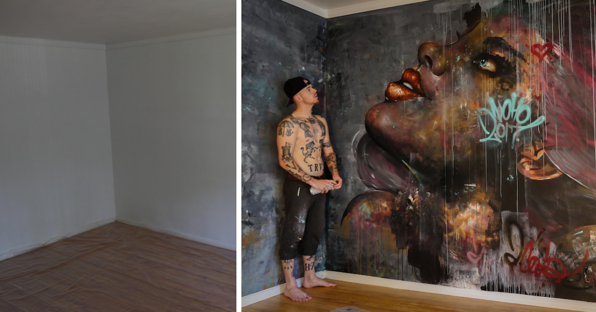 I Spent Less Than $300 Transforming A Boring Apartment Into A Creative ...