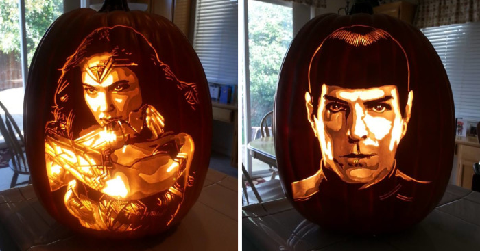 Artist Carves Portraits Of Famous Pop Culture Characters And The Result ...