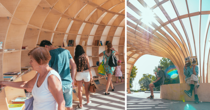 This Street Library In Bulgaria Encourages People To Read | Bored Panda