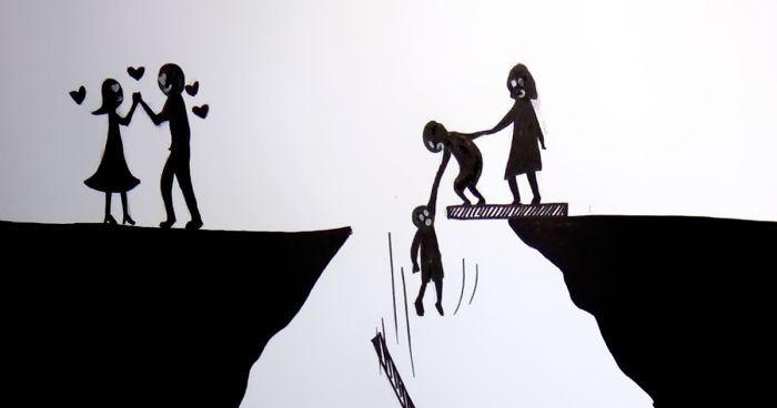 Divorce Summed Up In 7 Pics | Bored Panda