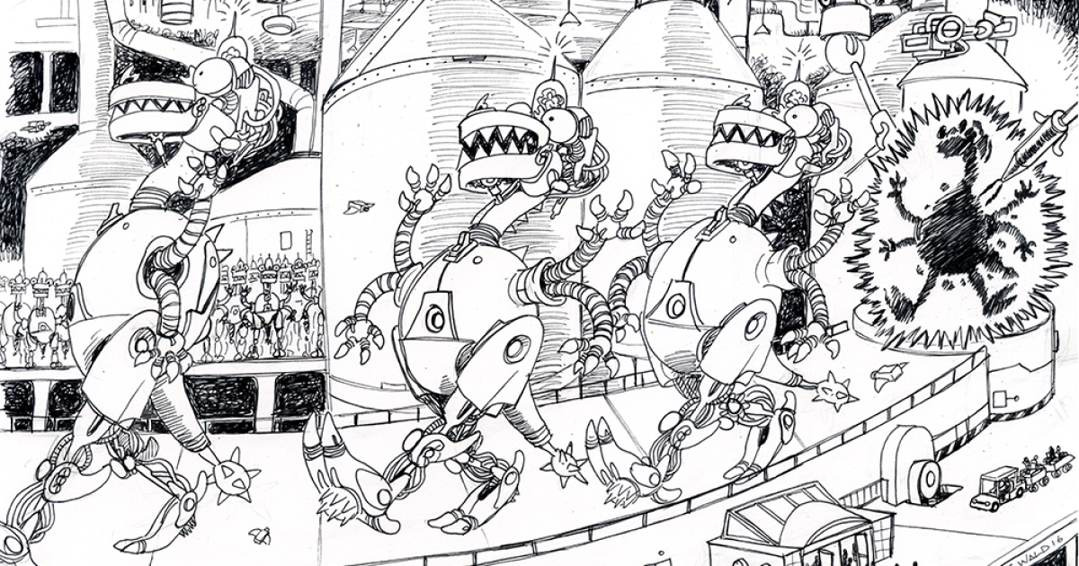 I Draw Stream Of Consciousness Sketches Whenever, Wherever | Bored Panda