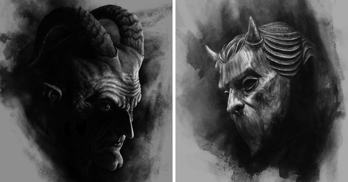 I Draw Metal, Horror And Serial Killers | Bored Panda