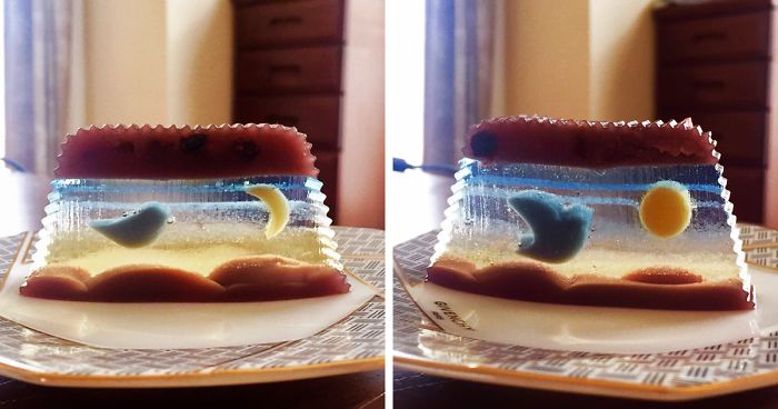 This Sweet Dessert From Japan Is Filled With Images That Change With ...
