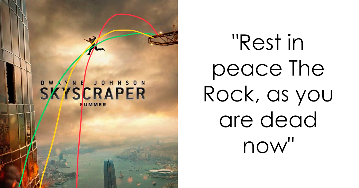 Internet Can’t Stop Trolling Dwayne Johnson’s Impossible Jump From His ...