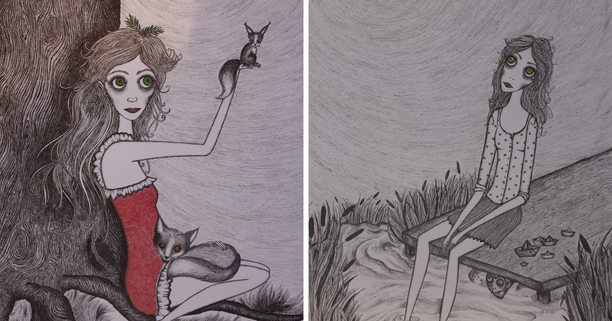 I Project My Inner Life Into Illustrations. I Seek Beauty In Sadness ...