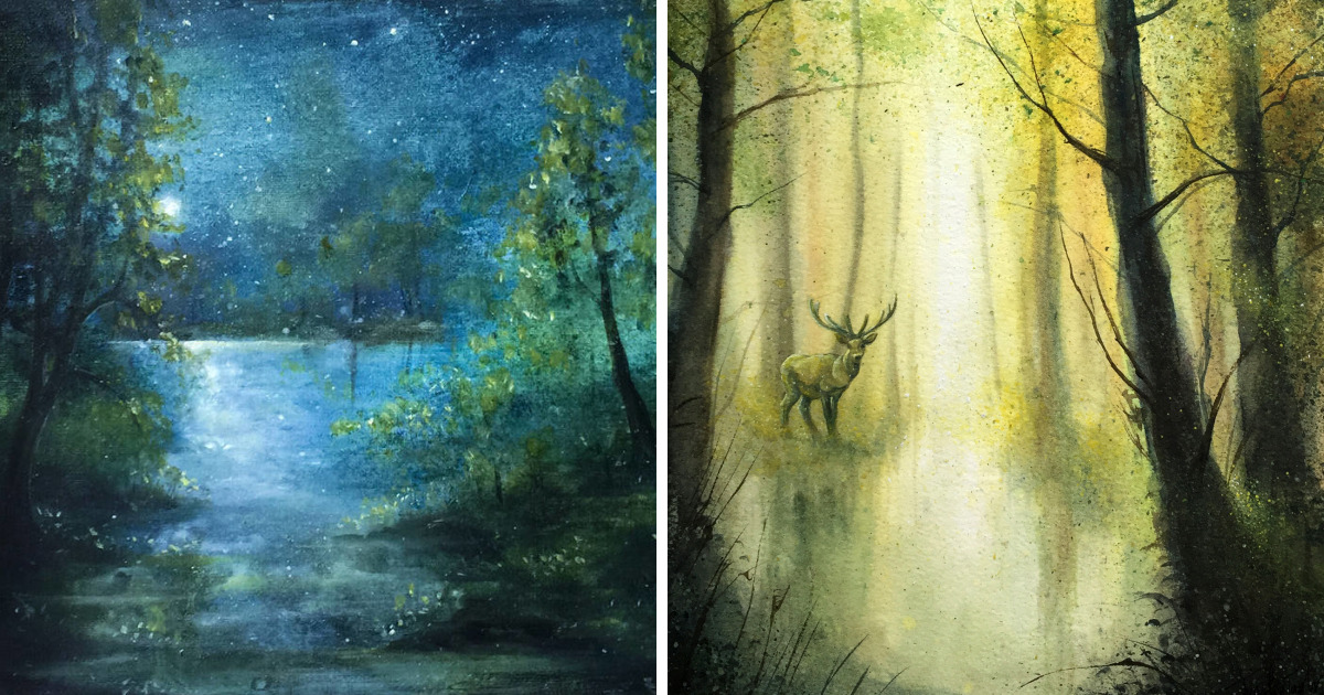 I Love To Paint From My Imagination, And To Create Ethereal Magical ...