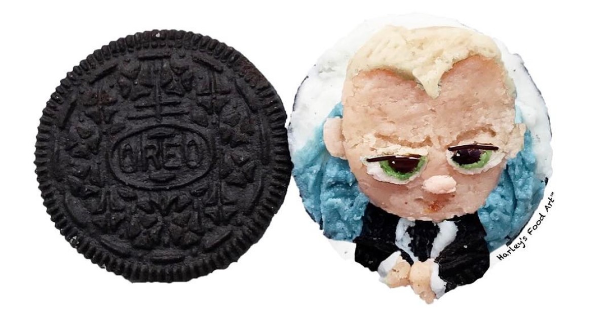 Artist Makes Art With Oreo Fillings And The Result Is “Delicious ...