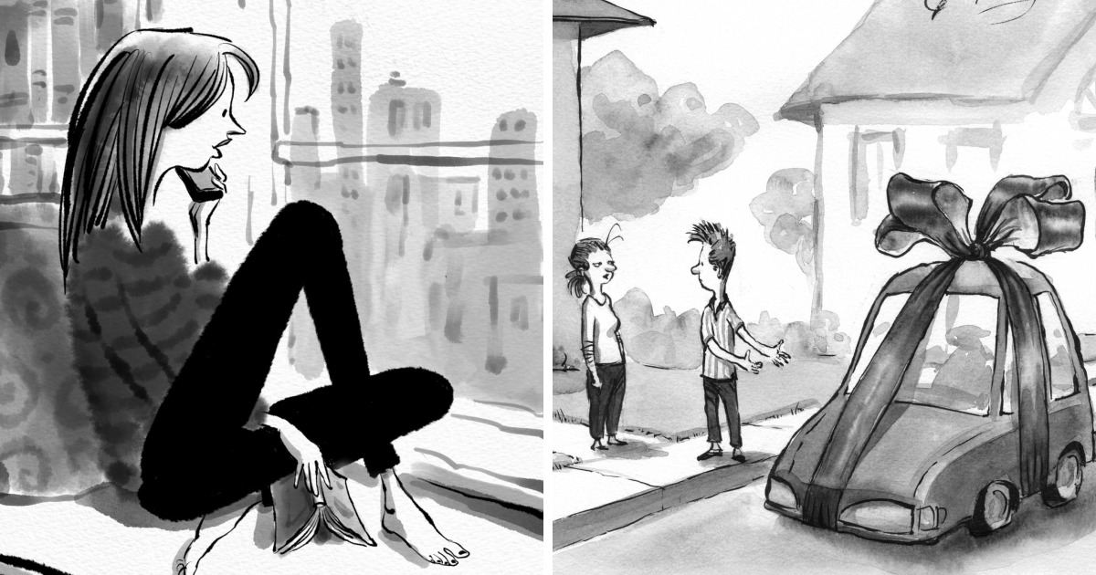 20 Uncomfortably True Cartoons About You And Dating | Bored Panda