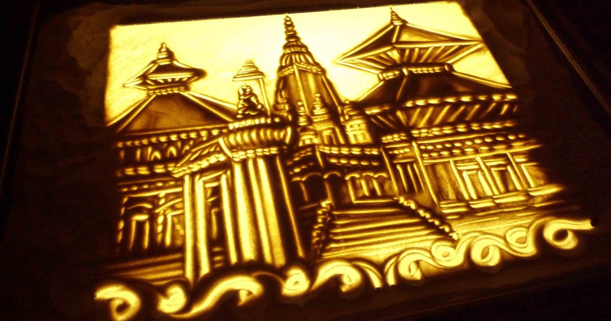 “Heavenly Nepal ” A Sand Art Film To Nepal By Lawrence Koh From ...