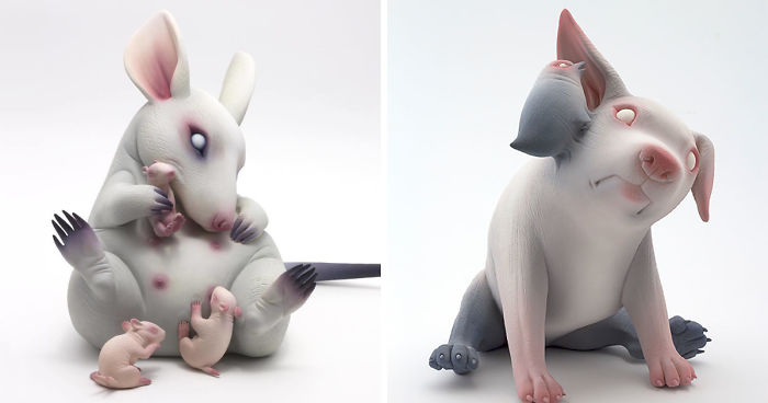Artist Creates Adorable Creatures That Would Fit Perfectly In Horror ...