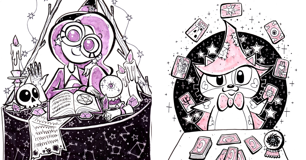 I Illustrated 31 Ink Illustrations Of A Magical World! | Bored Panda