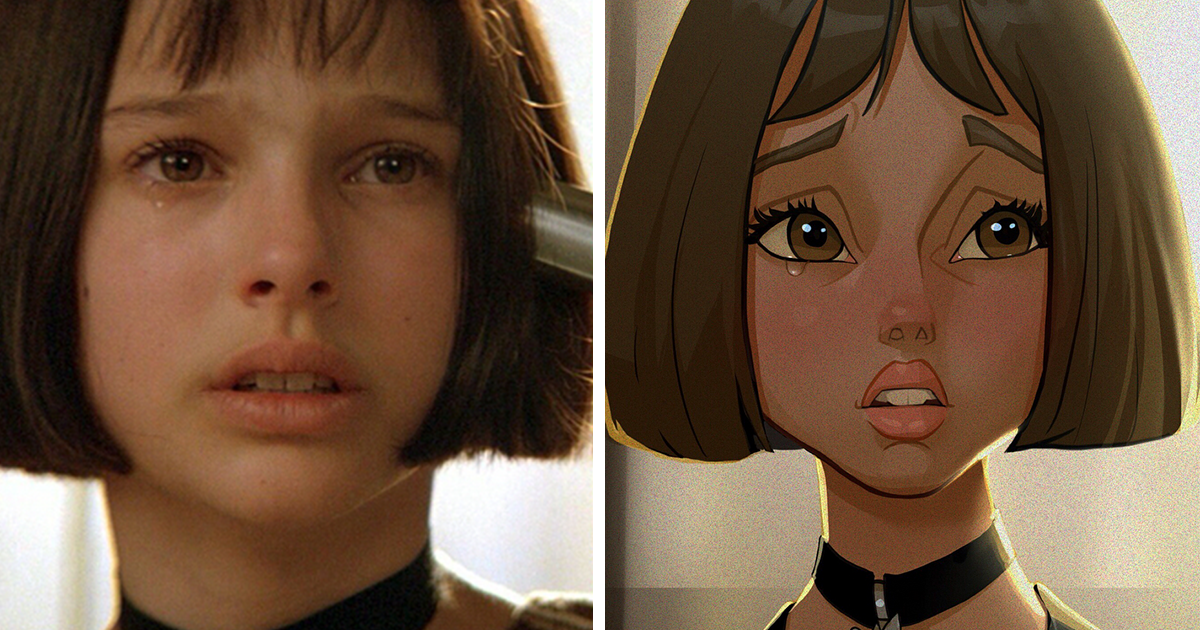 This Artist Turns Movie Characters Into Cartoons | Bored Panda