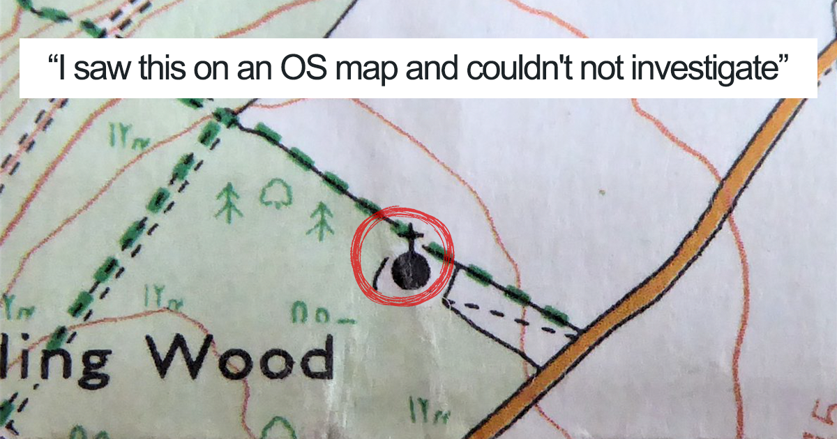 Guy Sees Hidden Place On OS Map In Middle Of Nowhere, Cannot Resist ...
