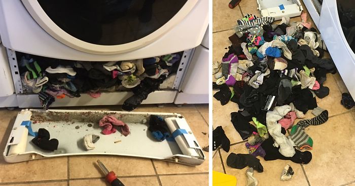 Turns Out Washing Machines Do Eat Socks, But There Were More Surprising ...