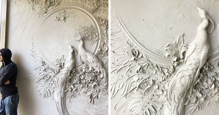 Russian Artist Uses Ancient Technique To Turn Walls Into Art, And The ...