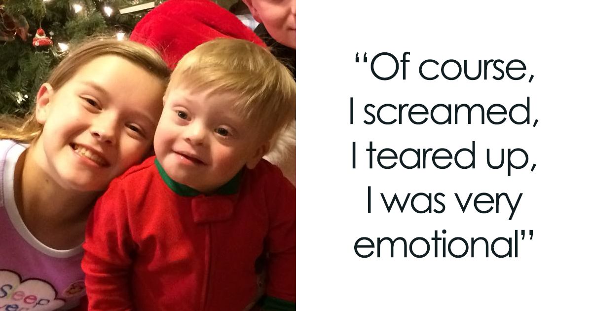 Toddler With Down Syndrome Says His First Word After His Sister Sings ...