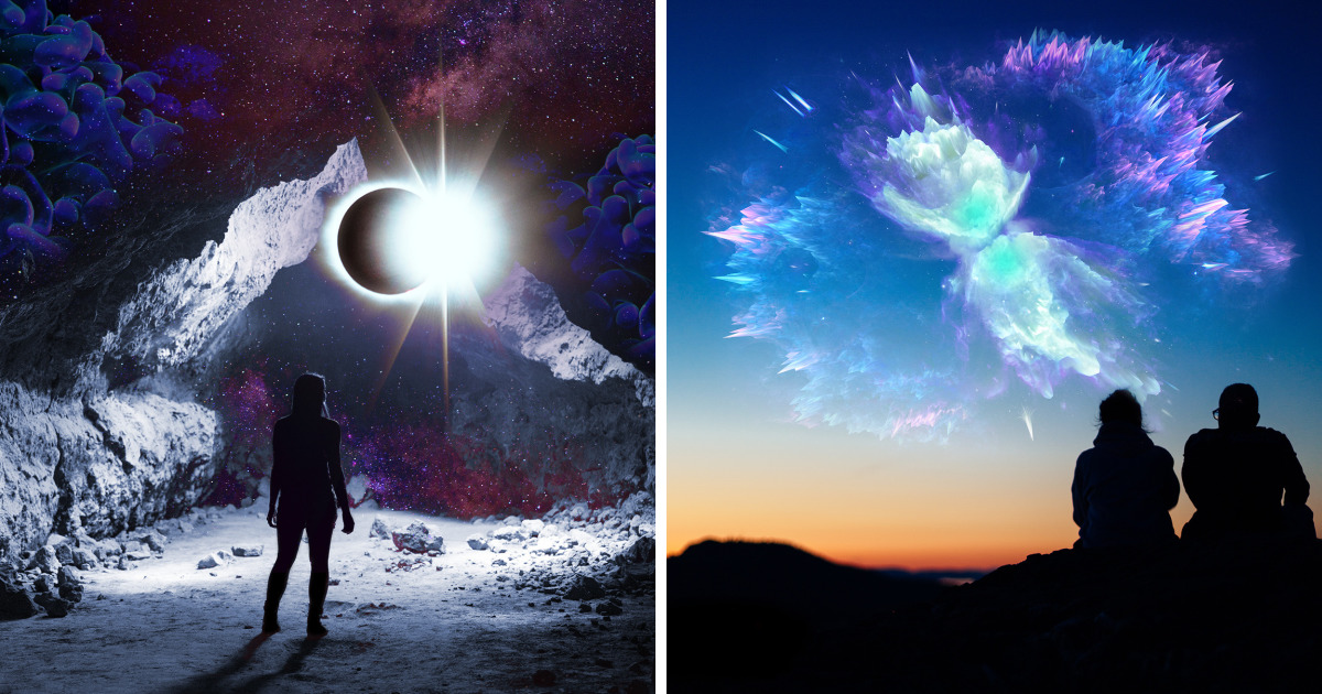 I Create Surrealistic, Otherworldy Digital Art By Melding Magical ...