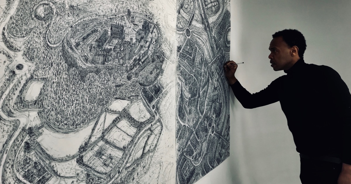 It Took Me 3 Months To Sketch The Entire City Of Stirling, Scotland ...