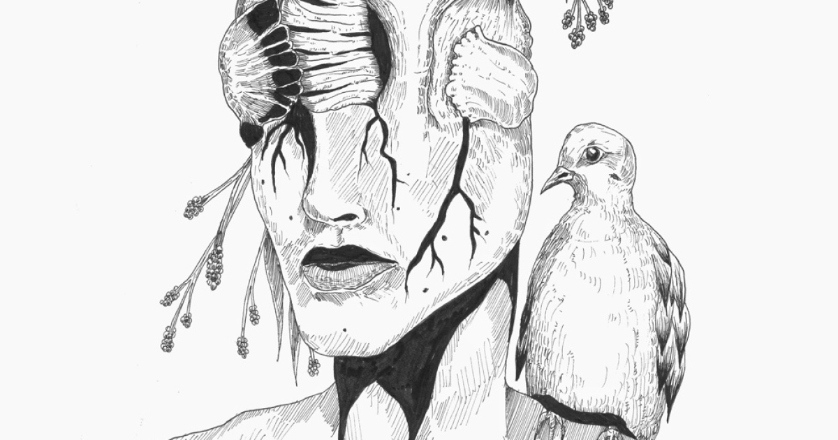 I Expressed My Anxiety And Heartbreak Through Pen Illustrations | Bored ...