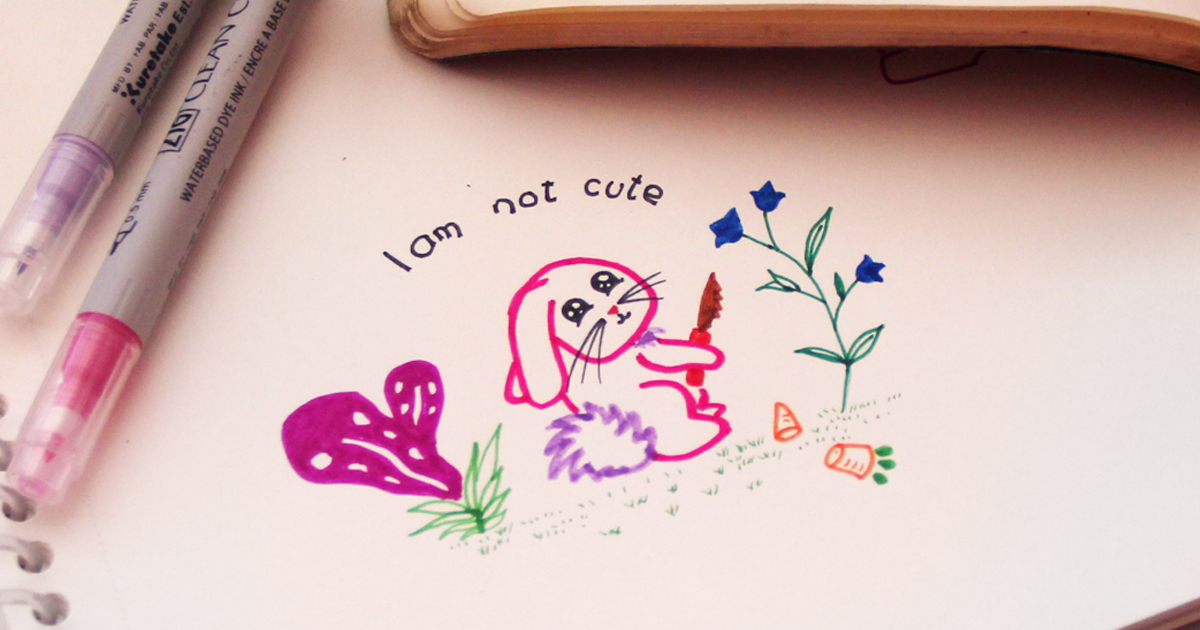 Artist Illustrates Cute But Psycho Things That You Should See | Bored Panda