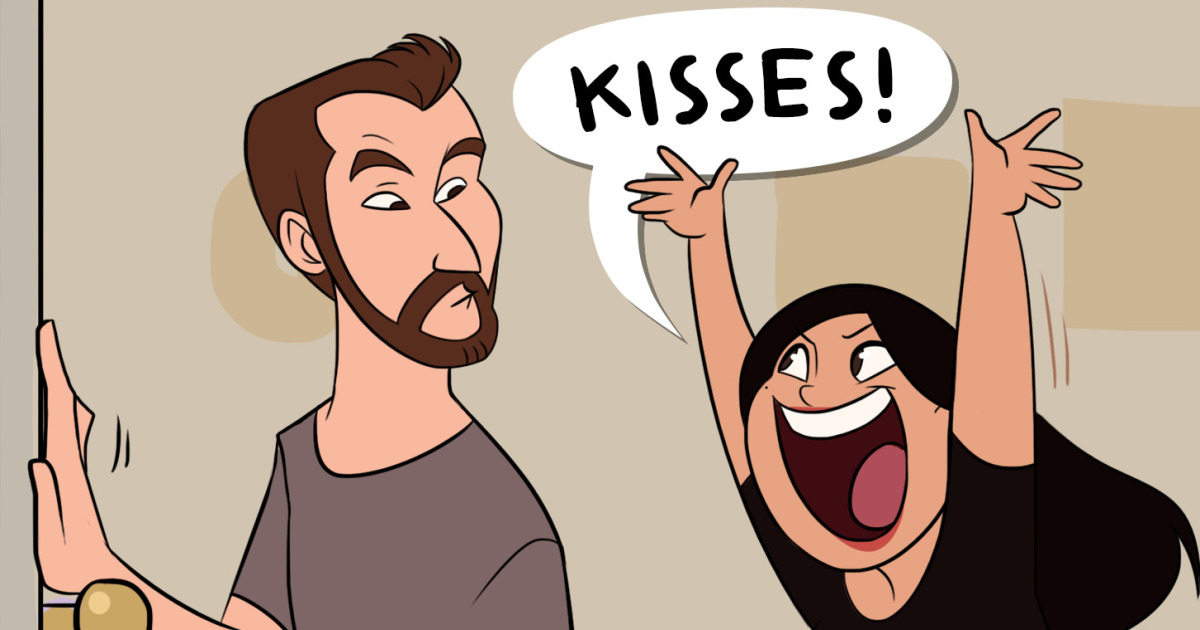 Alloy Comics: Kisses! | Bored Panda