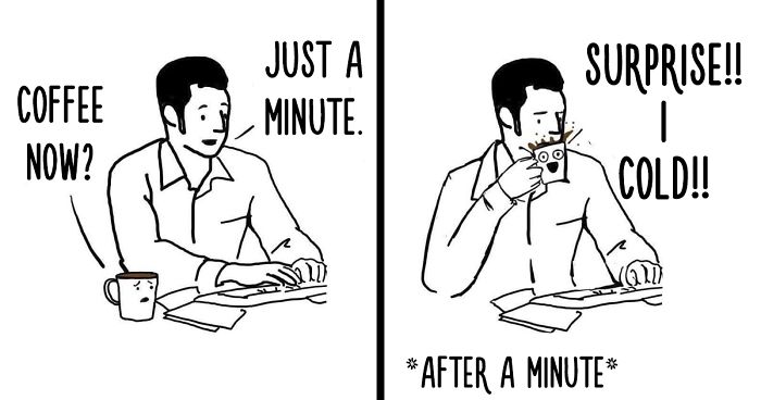 I Drew 10 Comics That Show What Would Happen If Your Coffee Could Talk ...