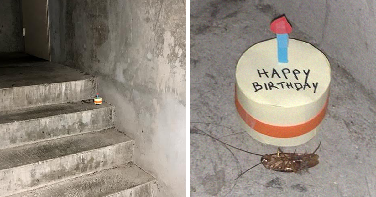 Cockroach Dies On This Office’s Stairwell, And The Story Gets Funnier ...