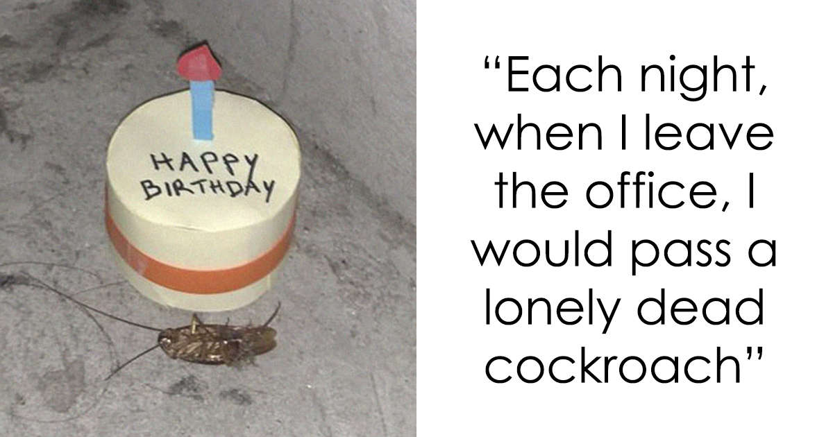 Cockroach Dies On This Office’s Stairwell, And The Story Gets Funnier ...