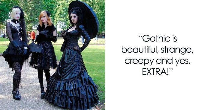 Someone Is Confused Why “Gothic” Can Describe Dark Fashion Or Churches ...