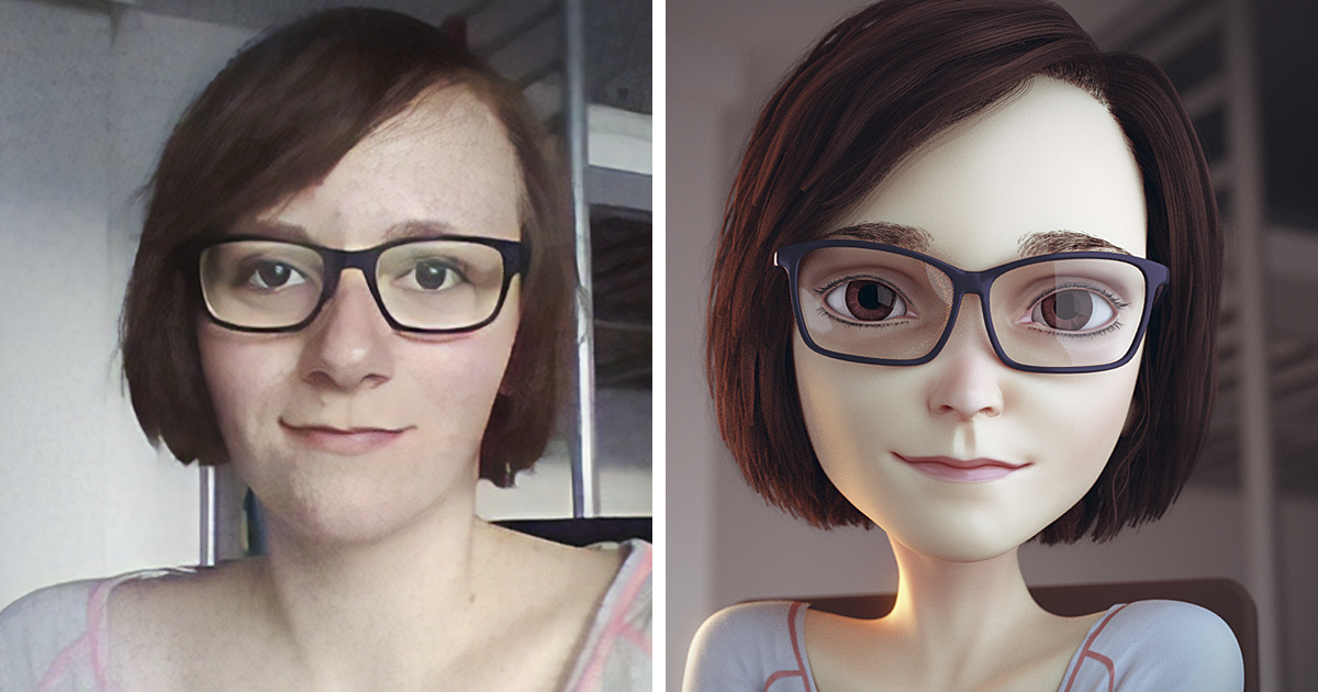 Artist Continues To Transform Strangers Into Pixar-Like Cartoons, And ...