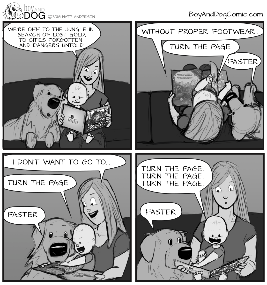 Father Illustrates The Friendship Between His Baby And Their Dog In 81 Father Illustrates The Friendship Between His Baby And Their Dog In 81