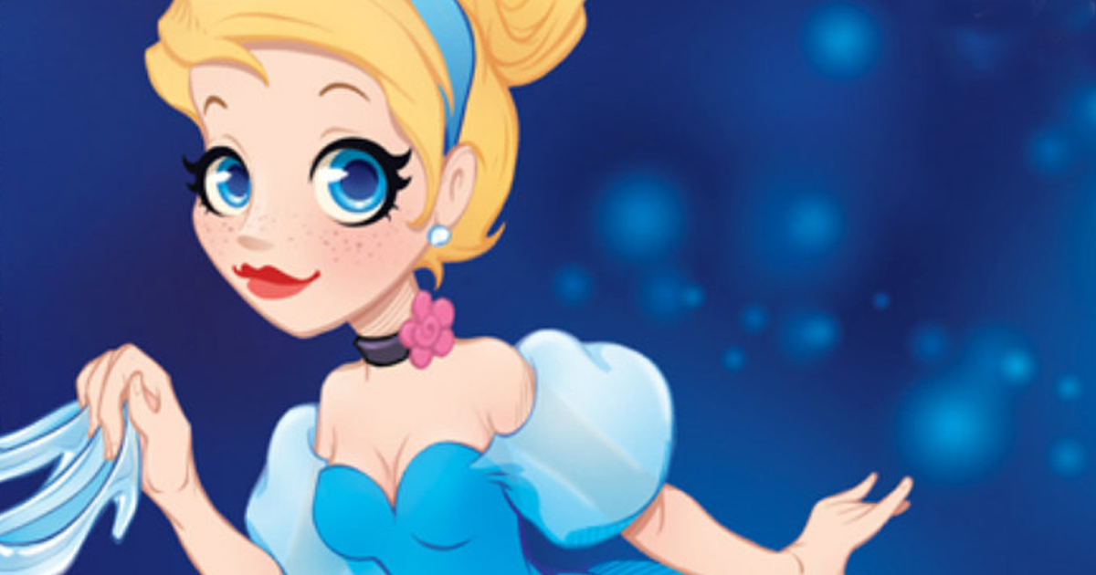 Artist Reimagines Our Favorite Disney Ladies In Her Own Style | Bored Panda