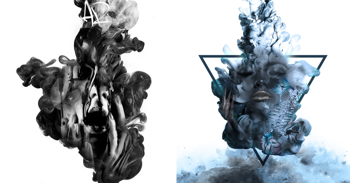 I Create Digital Artwork Using A Technique Called “Double Exposure” To ...