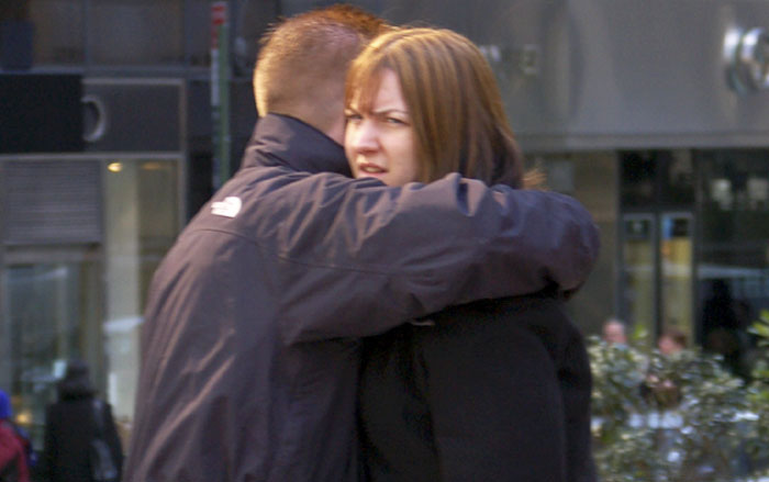 This Woman’s Co-Worker, Who Insisted On Getting A Hug, Was Taught A ...