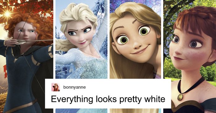 Someone Is Mad With Disney Princesses Being Too White, Gets Shut Down ...