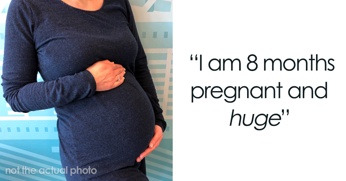 This Pregnant Woman Had A Hilarious Clothing Fail Because She Couldn’t ...