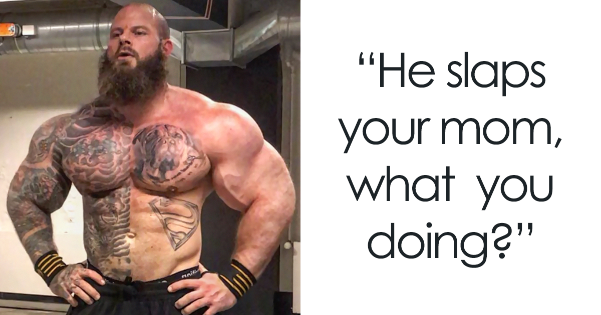 Bodybuilder’s Wholesome Reply To A Meme About Him Slapping Your Mom ...
