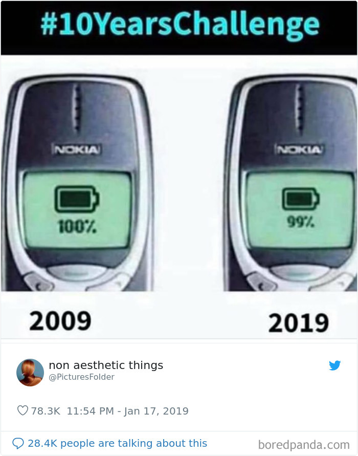 31 Of The Funniest ’10 Year Challenge’ Memes Ever | Bored Panda
