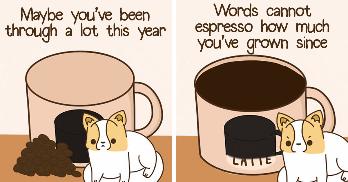 I Turned 15 Silly Food Puns Into Wholesome Comics | Bored Panda