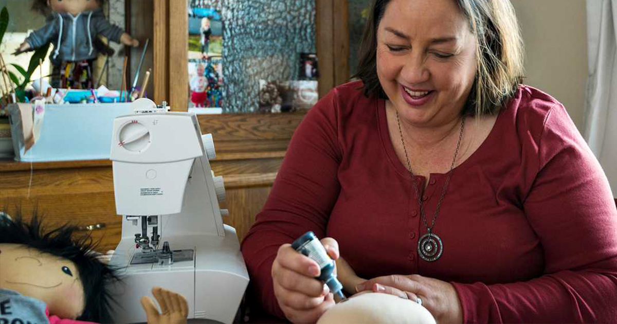 This Woman Brings Smiles To Children’s Faces By Making Custom Dolls ...