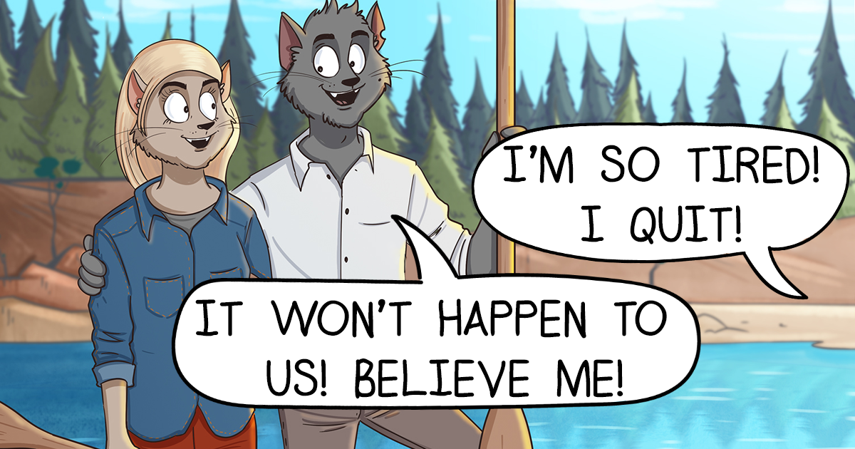 My Comic Story About Cats Depicts What Every Romantic Relationship ...