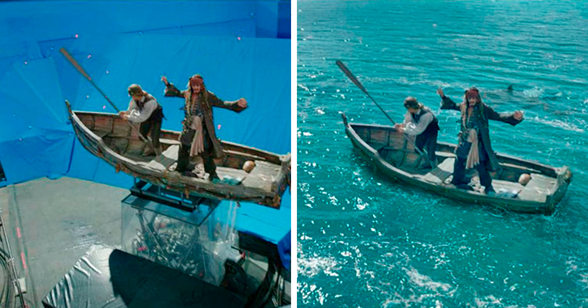This Instagram Account Reveals The Before And After Of Hollywood Movies ...