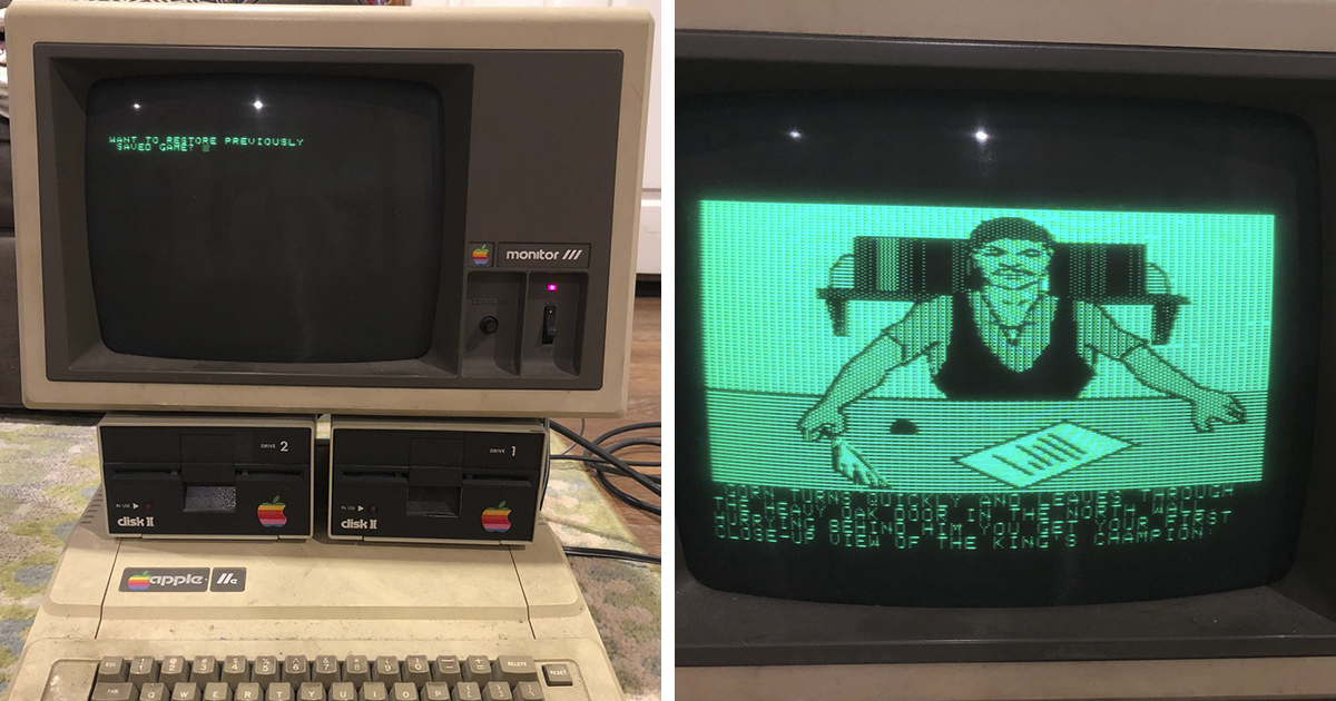 This Guy Found An Apple Computer With A Game He Saved Three Decades Ago ...