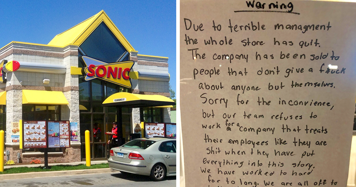 After New Owners Took Over A Fast Food Restaurant, Their Whole Staff ...
