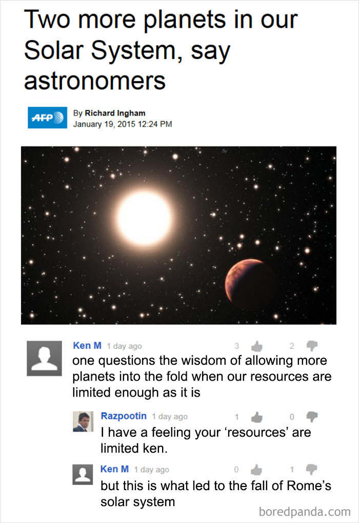 73 Hilarious Intentionally Stupid Comments By Ken M (73 Pics) | Bored Panda